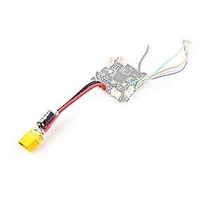 QWinOut XT30 Plug Pigtail Power Wire 100uF Capacitor for Mobula7 HD Sailfly-X TRASHCAN UR85 UR85HD Crazybee F3 / F4 PRO Parts (4 pcs)