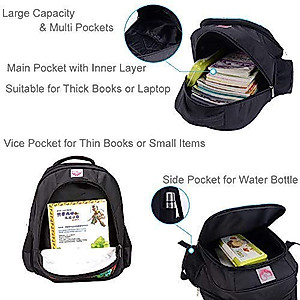 MATMO Soccer Backpack for Boys, Soccer Print Backpack Cool Football Pattern School Bag (Soccer Backpack 23-2)