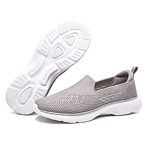 Puxowe Women Canvas Walking Tennis Shoes Low Top Lace-up Non Slip Casual Travel Work Sneaker BlackSize 8.5 US