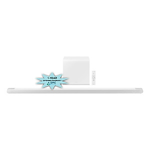 SAMSUNG HW-S801B Ultra Slim Soundbar with Surround Sound Expansion with an Additional 1 Year Coverage by Epic Protect (2022) White