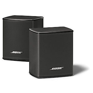 Bose 768973-1110 Virtually Invisible 300 Wireless Surround Speakers (Pair, Black)