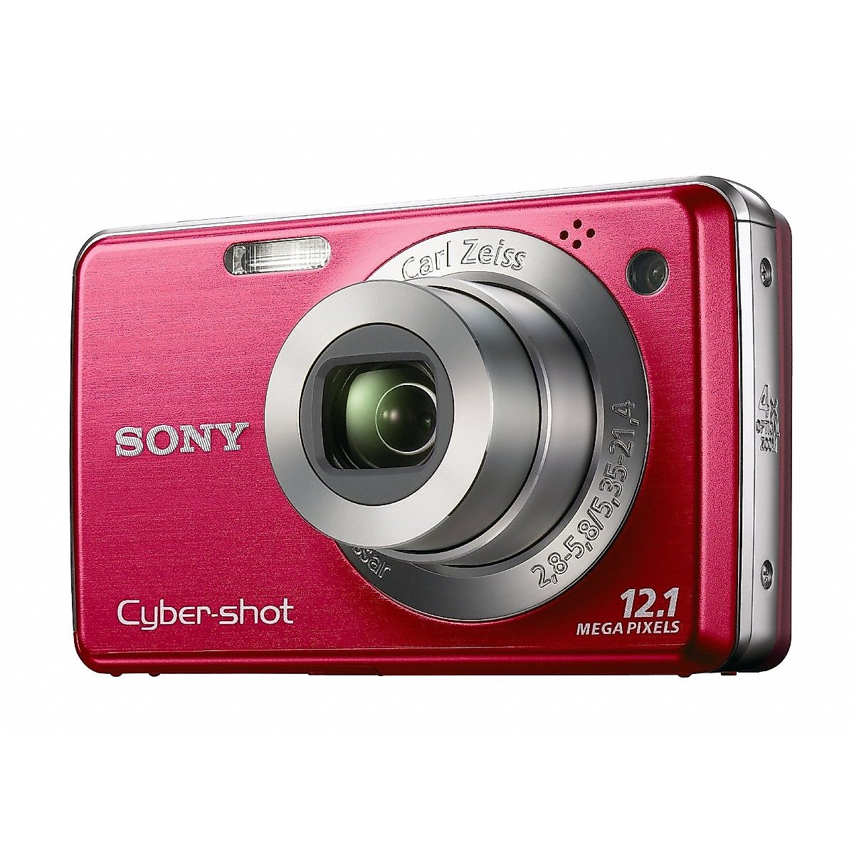 Sony Cyber-shot DSC-W230 12 MP Digital Camera with 4x Optical Zoom and Super Steady Shot Image Stabilization (Dark Red)
