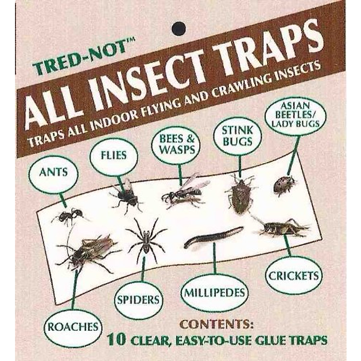 70 pk All Insect/Fly Traps/Sticky Strips/Glue Boards. Trap Flies, Bees, Wasps, Asian Beetles, etc.