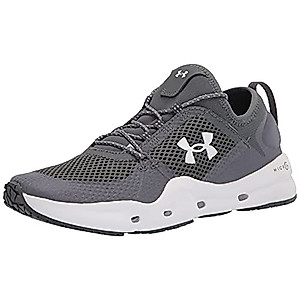 Under Armour Women's Micro G Kilchis, Pitch Gray (100)/White, 7.5 M US