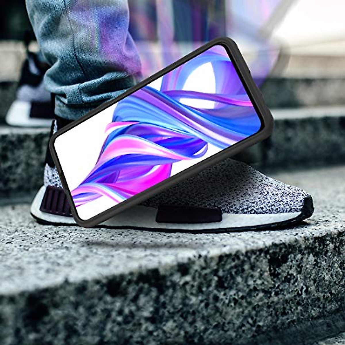 TUDIA Merge Designed for Huawei Honor 9X Pro/Huawei Y9s Case with Dual Layer Protection (Metal Slate)