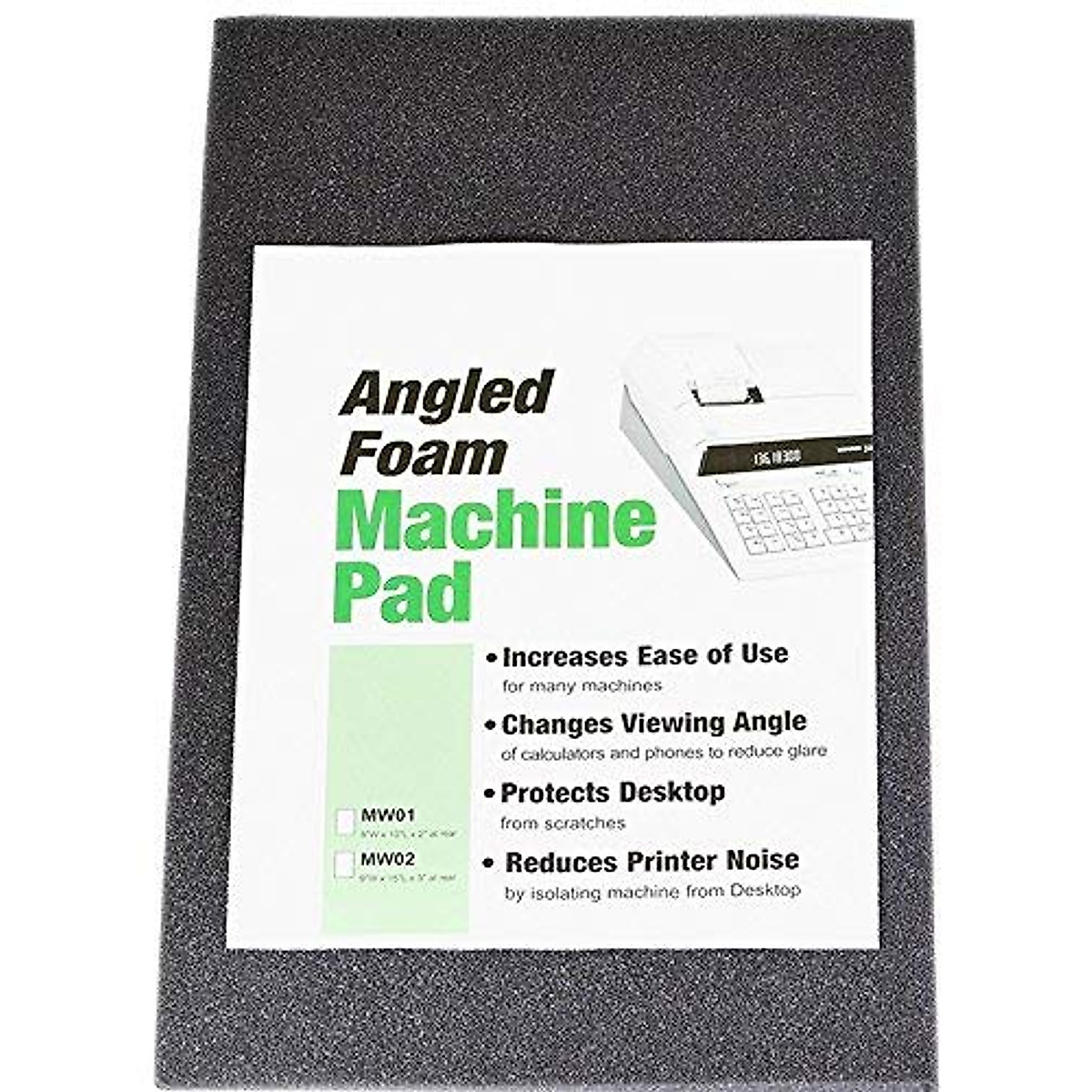 Foam Elevation Wedge Large - for Heavy-Duty Calculators, Genuine Monroe MW02