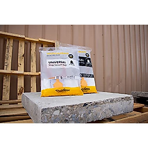 Dustless Technologies Wunderbag- Shop Vac Universal High Capacity Pre-Filter bags for Wet Dry Vacuums, 2 Pack (8-10 Gallon). Commercial, Contractor, Professional, Home use. Wet and Dry