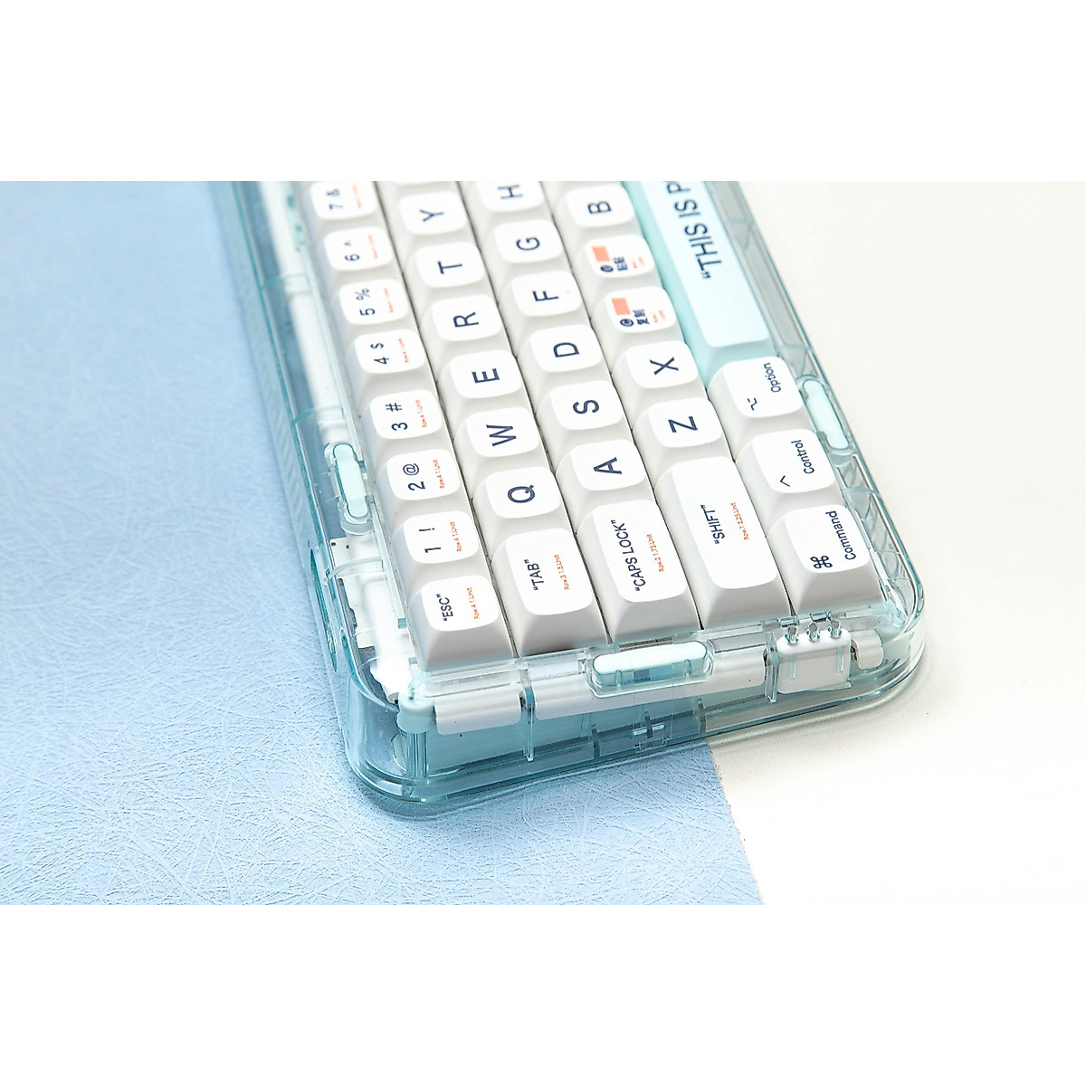 BUENA DECOR Plastic Keycaps Keyboard - PBT DYE-Sublimation, MX Style for Mechanical Keyboards, 140-key Kit Covers Tenkeyless and Fullsize Keyboards XDA Gaming Mechanical Keyboard