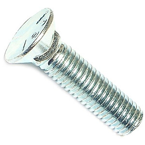 Hard-to-Find Fastener 014973294540 Grade 5 Plow Bolts, 1/2-13 x 2-Inch, 50-Piece