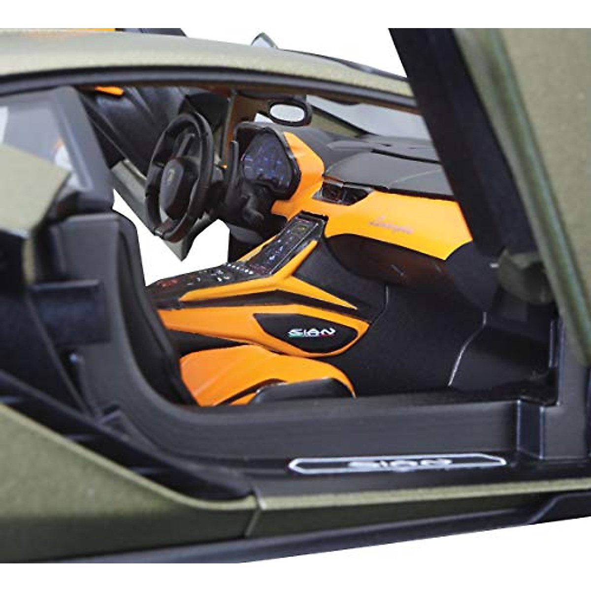 Lamborghini Bburago,Plastic ,1:18 Sián FKP37 - Green