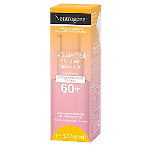 Neutrogena Invisible Daily Defense Face Serum with Broad Spectrum SPF 60+, 1.7 fl. oz 1 ea (Pack of 3) Product Name