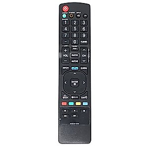 Replacement HDTV Remote Control for 55LB5900, 42LB5600, 32LF500B, 47LB5900, 26LV2500, 42LK450, 55LK520, 32LK450, 47LK520, 32LK330, 32LB5600, 42LK520 - Compatible with LG TV AKB72915239 Remote Control