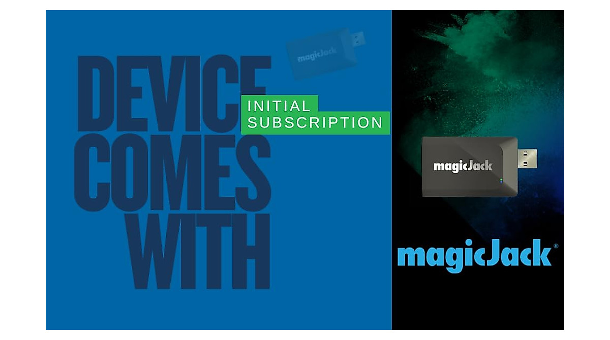 magicJack New 2022 VOIP Phone Adapter | Unlimited Calls & No Monthly Fees