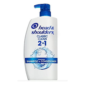 Head & Shoulders Classic Clean 2-in-1 Anti-Dandruff Shampoo + Conditioner, 32.1 oz
