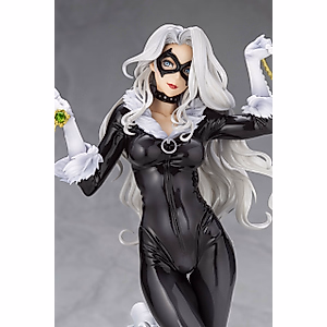 Marvel's Black Cat (Steals Your Heart Version) Bishoujo Statue, Multicolor