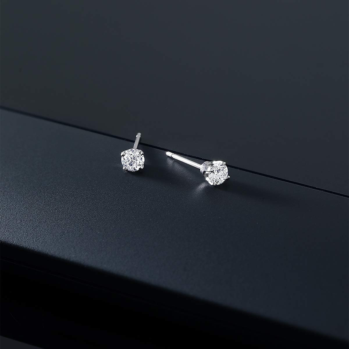 Gem Stone King 0.20 to 1.50 Carat 14K Gold Lab Grown Diamond Stud Earrings | Gold Earrings For Women Men | F-G Color | VS1-VS2 Clarity