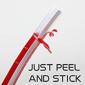 Flexible Quarter Round Molding Trim, 9.8 Ft Caulk and Trim Strips for Floors, Countertops and More, Peel and Stick Self-Adhesive, White