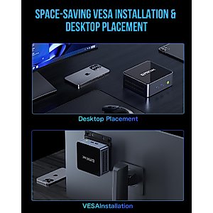 GMKtec Mini PC Preinstalled Windows 11 Pro Intel Core i7-11390H (Turbo 5.0 GHz) 32GB DDR4 1TB SSD Desktop Mini Computers WiFi 6, BT 5.2, DP, HDMI, RJ45 2.5G, USB3.2