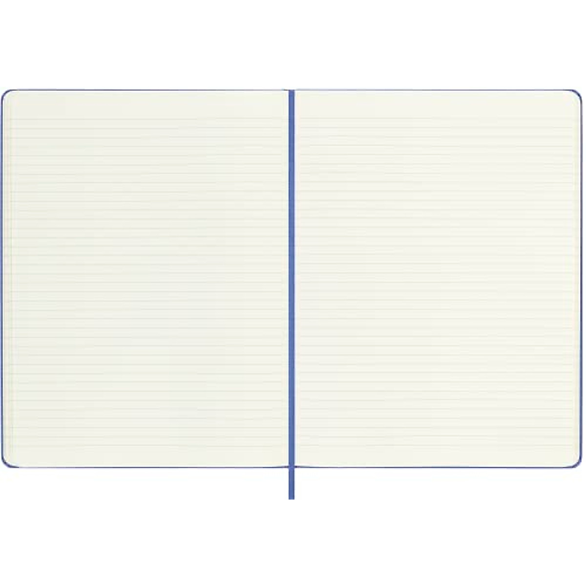 Moleskine Classic Notebook, Hard Cover, XL (7.5" x 9.5") Ruled/Lined, Hydrangea Blue, 192 Pages