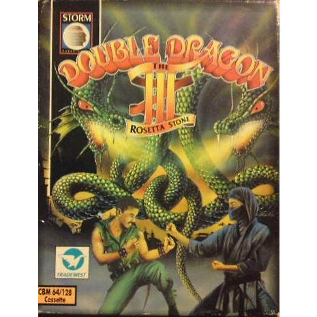 Double Dragon III: The Rosetta Stone - Commodore 64