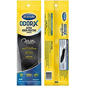 Dr. Scholl's Odor-X, Odor Fighting Insoles, Trim to Fit 1 Pair (Pack of 7)
