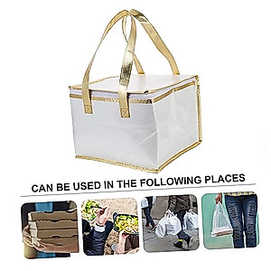 ULTECHNOVO Insulated Bag insulated bag cooler insulated delivery bag cloth insulated grocery bag Cake Delivery Bag