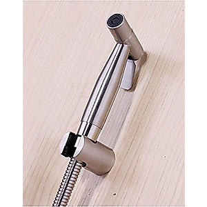 JIYTG Thermostatic Chrome Bidet Douche Set 304 Stainless Steel Toilet Spray Gun Faucet Set Bidet pressurization