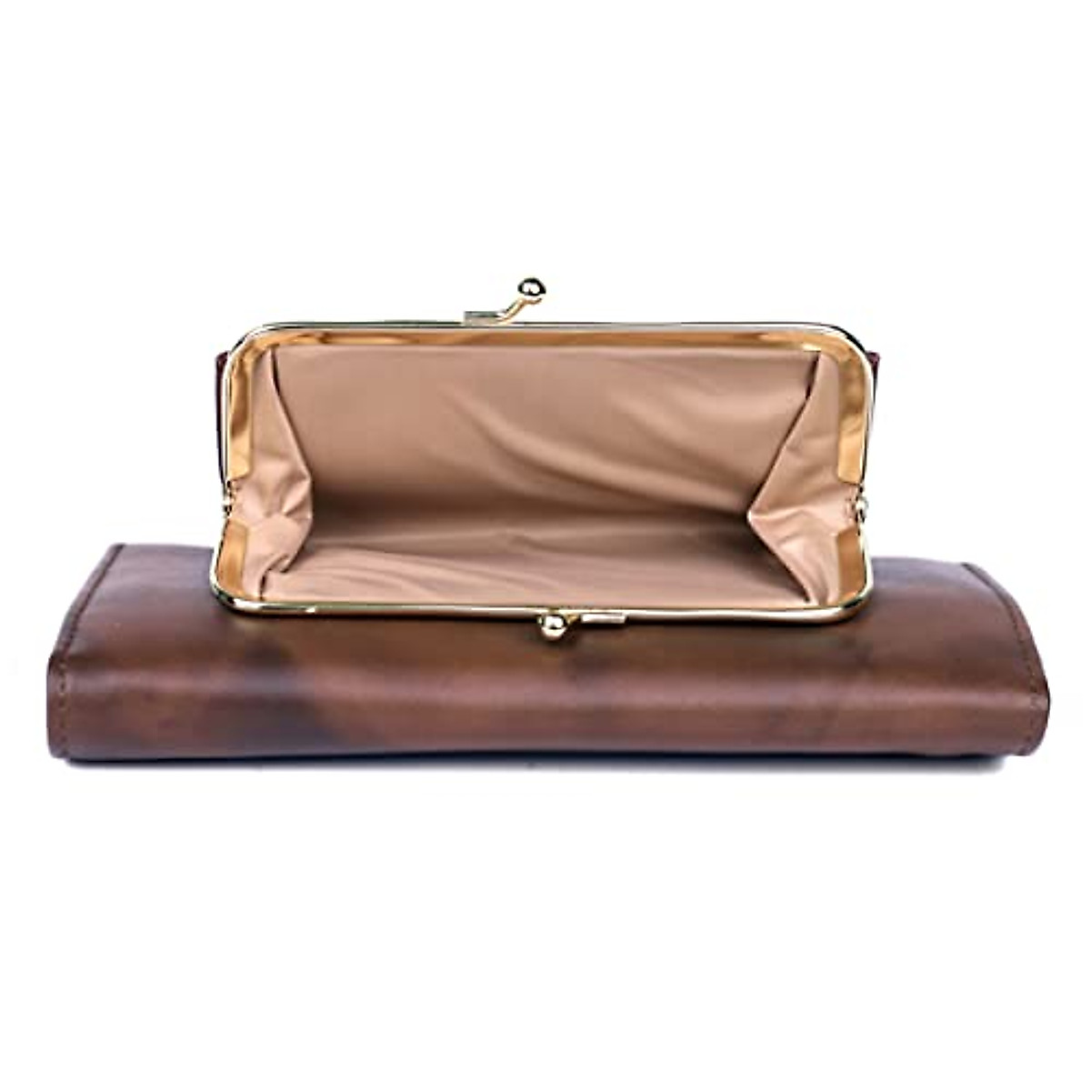 Julia Buxton Heiress Organizer® Clutch Mahogany