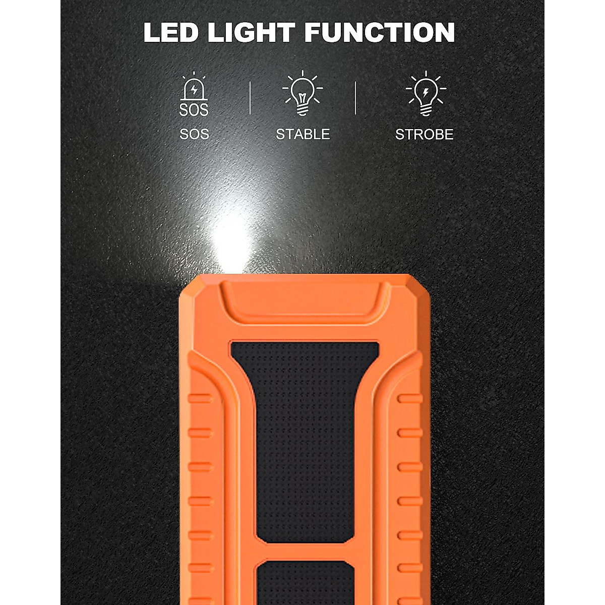 SYPOM Car Jump Starter, 4000A Peak Battery Jump Starter (for All Gas or Up to 10L Diesel), Portable Battery Booster Power Pack, 12V Auto Jump Box with LED Light,Power Bank, USB Quick Charge