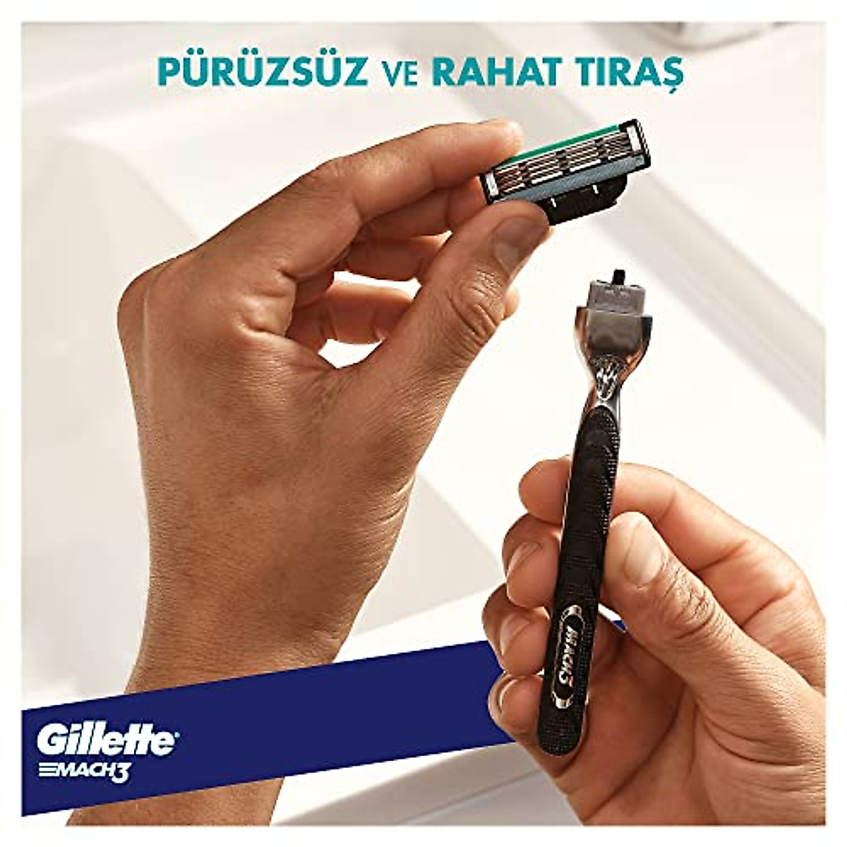 GILLETTE Mach3 Blade - Pack of 8