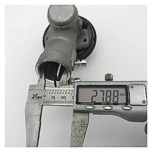 HCOWL GX31 GX35 BC430 BC520 Mower 40-5 Mower Brush Hedge Trimmer 26 Gear Head 28 Feet 9 Hedgerow Fitting Garden Accessories (Color : 28 X 9T)