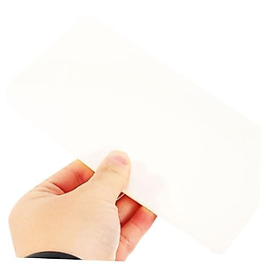 CIMAXIC 10pcs Printing Pen Copy Board Painting Mat Drawing Board for 3D Printing Pen Drawing Tool Basic Template Transparent Drawing Board 3D Printing Pen Mat White PVC