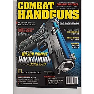 COMBAT HANDGUNS Magazine AUGUST 2014.