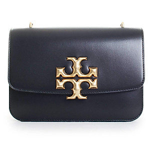 Tory Burch Women's Black Leather Eleanor Convertible Shoulder Handbag