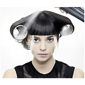 LWBTOSEE Clear Disposable Face Shield, for Shower Haircut Hairspray and Eyelash Extensions Eye Eyebrow Eyelid Surgery Aftercare (100 PCS)