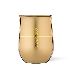 Corkcicle Star Wars Droids Stainless Steel Stemless Wine Cups with Lid, Keeps Beverages Chilled for 9 Hours, 12 oz, Pack of 3