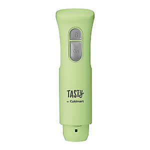 Tasty by Cuisinart Hand Blender, Green,2.5"(L) x 2.5"(W) x 15.71"(H)