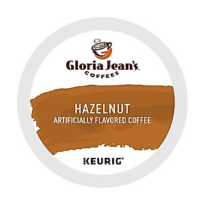 Gloria Jean's Coffees HAZELNUT -- 2 Boxes of 24 K-Cups for Keurig Brewers