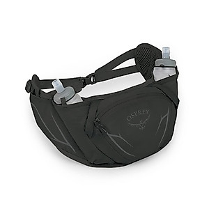 Osprey Duro/Dyna Hydration Belt with Hydraulics Soft Flasks, Dark Charcoal Grey