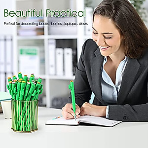 Keazexi- Cactus Shaped Roller Pens, Cactus Gel Ink Pens, Writing Pens,For School Home Office Stationery Store Kids Girls Gift.(30 Pieces)