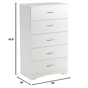 South Shore 5 Drawer Chest