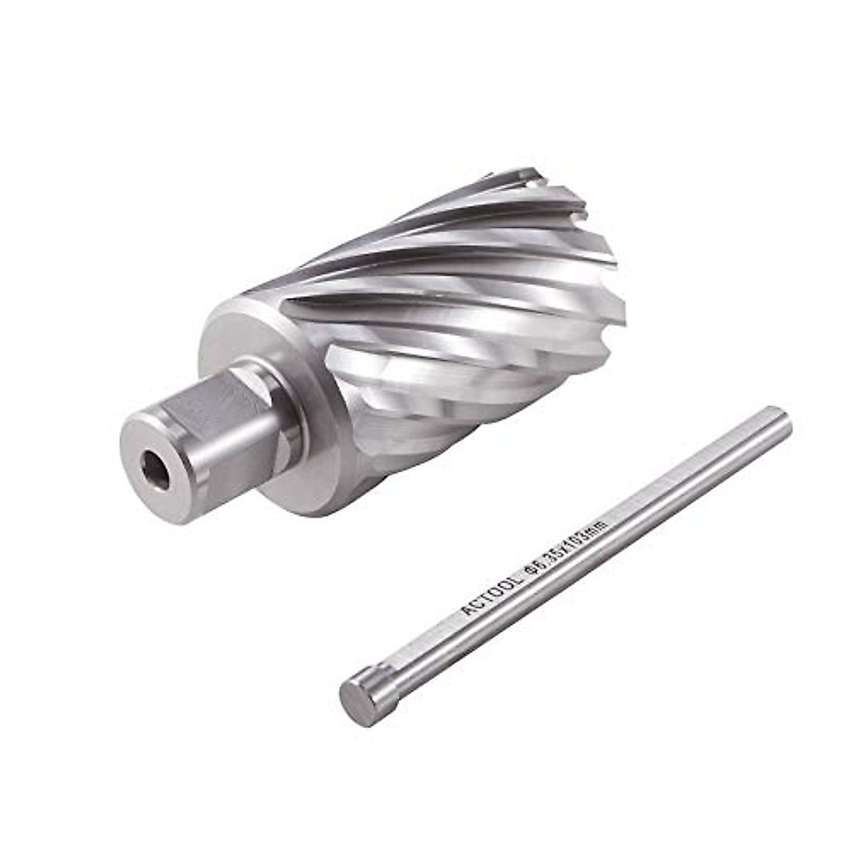 ACTOOL 1-1/2" Diameter × 2" Depth of Cut HSS ANNULAR Cutter with 3/4'' Weldon Shank