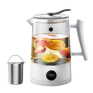 Electric Tea Kettle, Electric Kettle With LED Indicator,Smart Temperature Control Hot Water Kettle With Removable Infuser, BPA-Free Tea Maker Auto Shut-Off & Boil Dry Protection,Keep Warm 12H