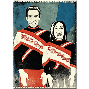 Saturday Night Live Spartan Cheerleaders Refrigerator Magnet, 2 by 3-Inch
