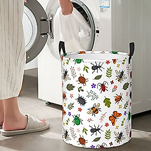 Insect Laundry Hamper Cute Laundry Baskets Large Boys Girls Clothes Hampers Animals Organizer Hamper Dirty Clothes