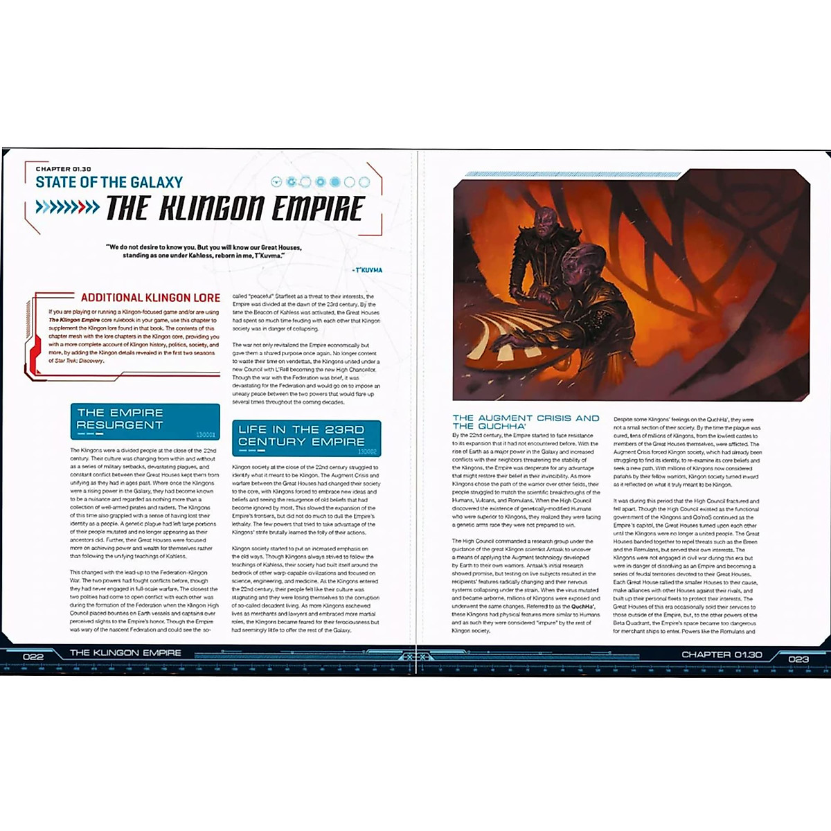 Impressions Star Trek Adventures: Discovery Campaign Guide (2256-2258), RPG Hardcover Book Medium