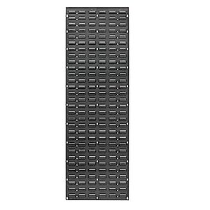 Quantum QLP-1861 Ultra Hanging Flat Louvered Panel, 18" Width x 61" Height, Gray, 250 lbs Load Capacity