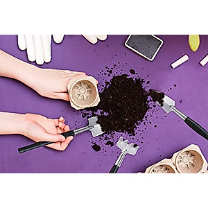 Wobodan 12 Pcs Succulent Tools Set Mini Transplanting Garden Tools Kit for Indoor Gardening Flower Pot Cactus Care