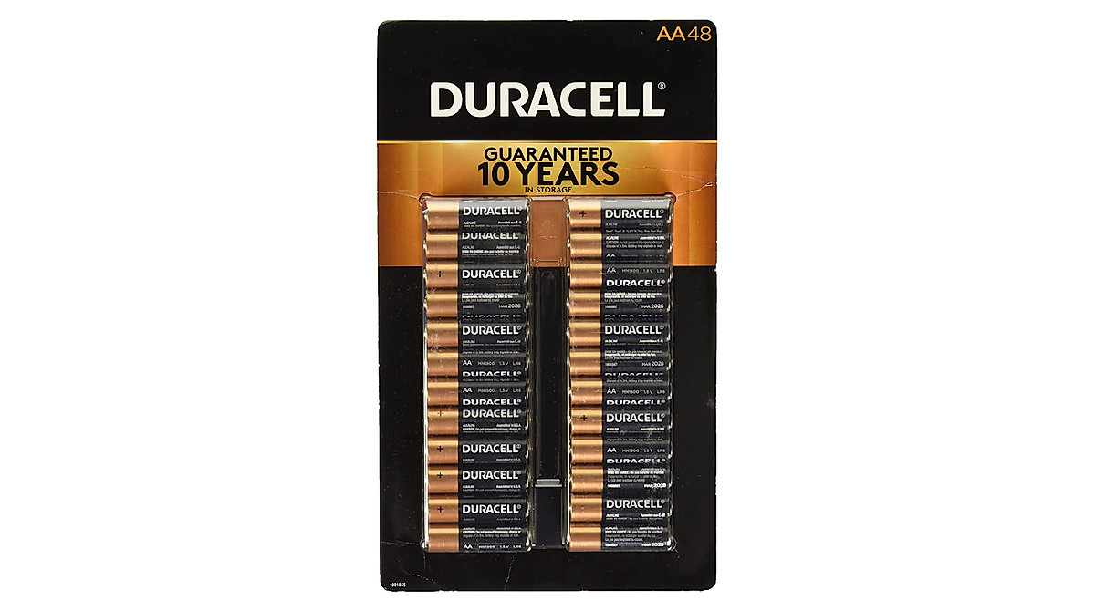 Duracell CopperTop Batteries Pack - 48 AA & 28 AAA Alkaline Batteries