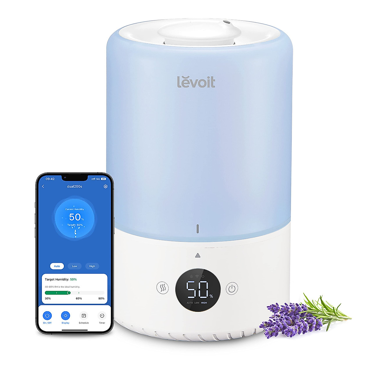 LEVOIT Smart Humidifiers for Home and Bedroom (Dual 200S) + (Classic 200S)